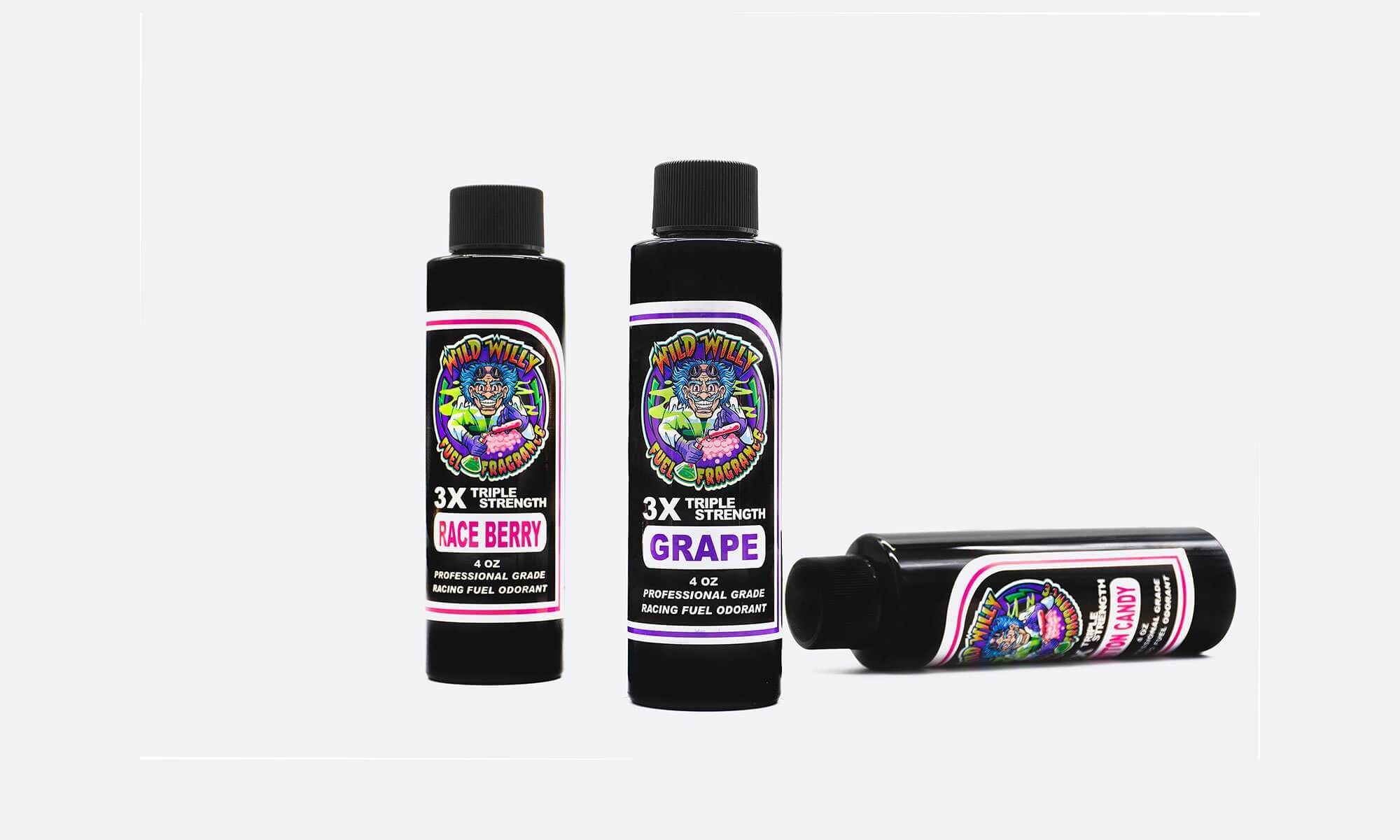 Wild Willy Fuel Fragrances. Go Wild or Go Home. Free Shipping
