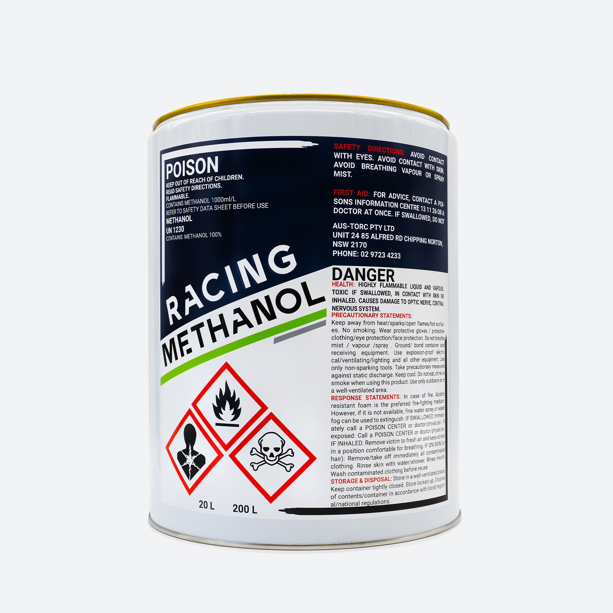 AT Racing Fuels - Racing Methanol